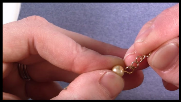 How to Attach a Bead to Chain | Craft Minute