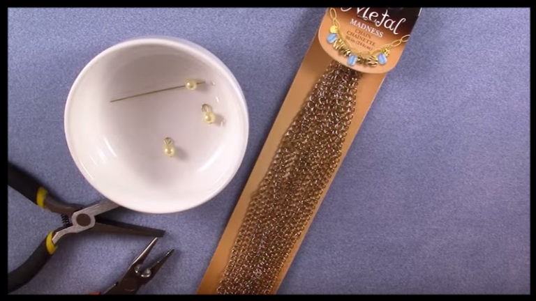 How to Attach a Bead to Chain | Craft Minute