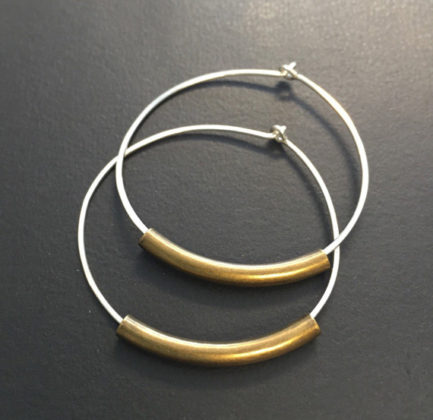 21 Pretty Mixed Metal Earring Designs | Craft Minute